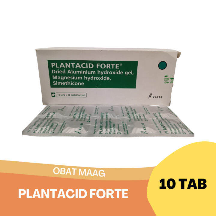 Plantacid forte obat maag per 1 strip | Lazada Indonesia