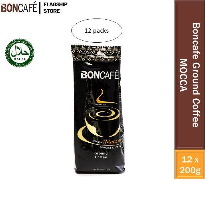 (Carton Sale) Boncafe Mocca Coffee Powder 200g | Lazada