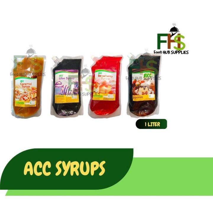 TOPPINGS SYRUPS ACC BRAND 1LITER | Lazada PH