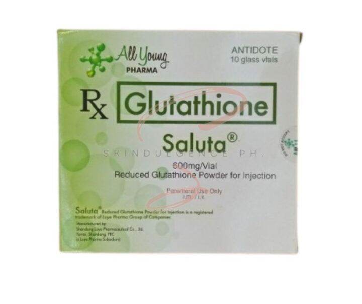 Saluta 600mg with complete iv set | Lazada PH