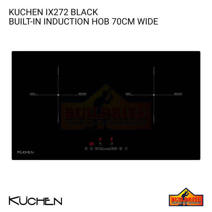 KUCHEN IX272 Induction Cooktop 2-Zone 70CM, Black | Lazada PH