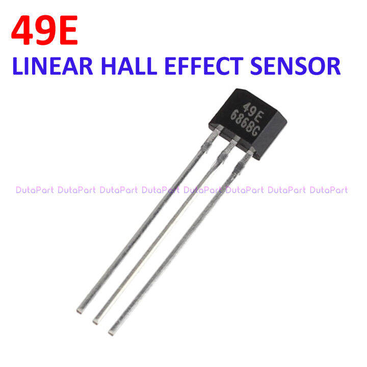 20 PCS 49E Linear Hall Effect Sensor Motor Speed Hall Element OH49E SS49E | Lazada Indonesia