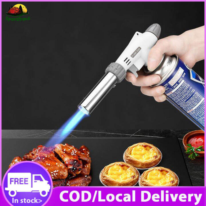 Auto Ignition Butane Gas Blow Torch for Outdoor |BBQ Tool Burner ...