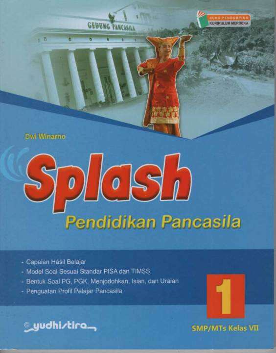 BUKU PENDIDIKAN PANCASILA PPKN SPLASH SOAL SMP MTS KELAS 7 8 9 MERDEKA YUDHISTIRA | Lazada Indonesia
