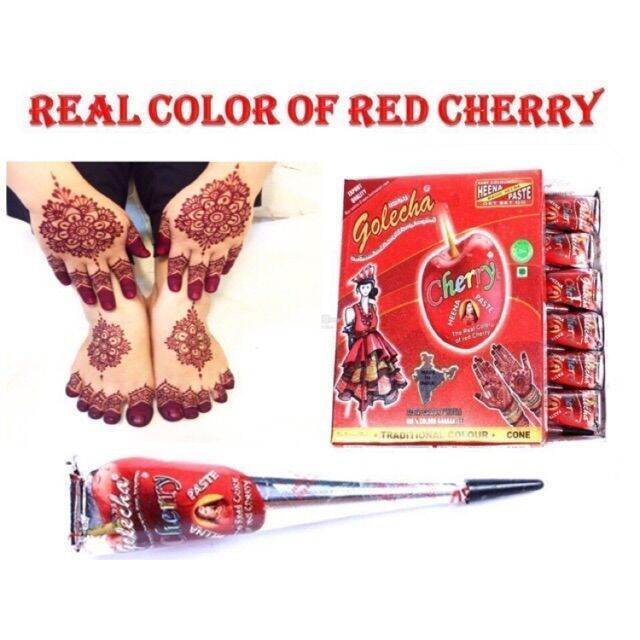 [READY STOK] INAI GOLECHA CHERRY ( 1BOX 12PCS) ENAI UKIR TANGAN | Lazada