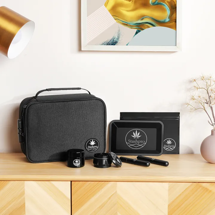 Extra Large Smell Proof Bag with Combination Lock Odor Proof Stash Case ...