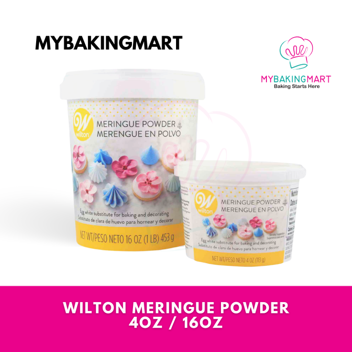 Mybakingmart | Wilton Meringue Powder 4 Oz (113g) / 16 Oz (453g ...