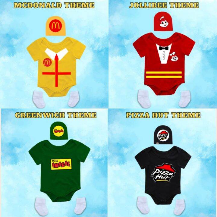 Hot selltuo59595086 FULL SET 3 in 1 Baby Milestone Onesie Romper ...