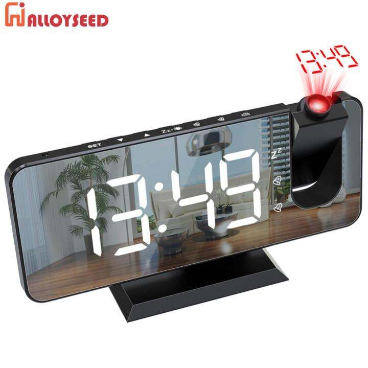 Digital Alarm Clock with Calendar&Temperature Desktop Alarm Clock 3 ...