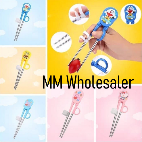 Sumpit Anak Belajar Makan // Sumpit Karakter | Lazada Indonesia