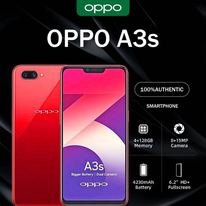 OPPO A3S smartphone 4GB RAM 64GB ROM 6.2 inch Full screen cellphone 100 original | Lazada PH