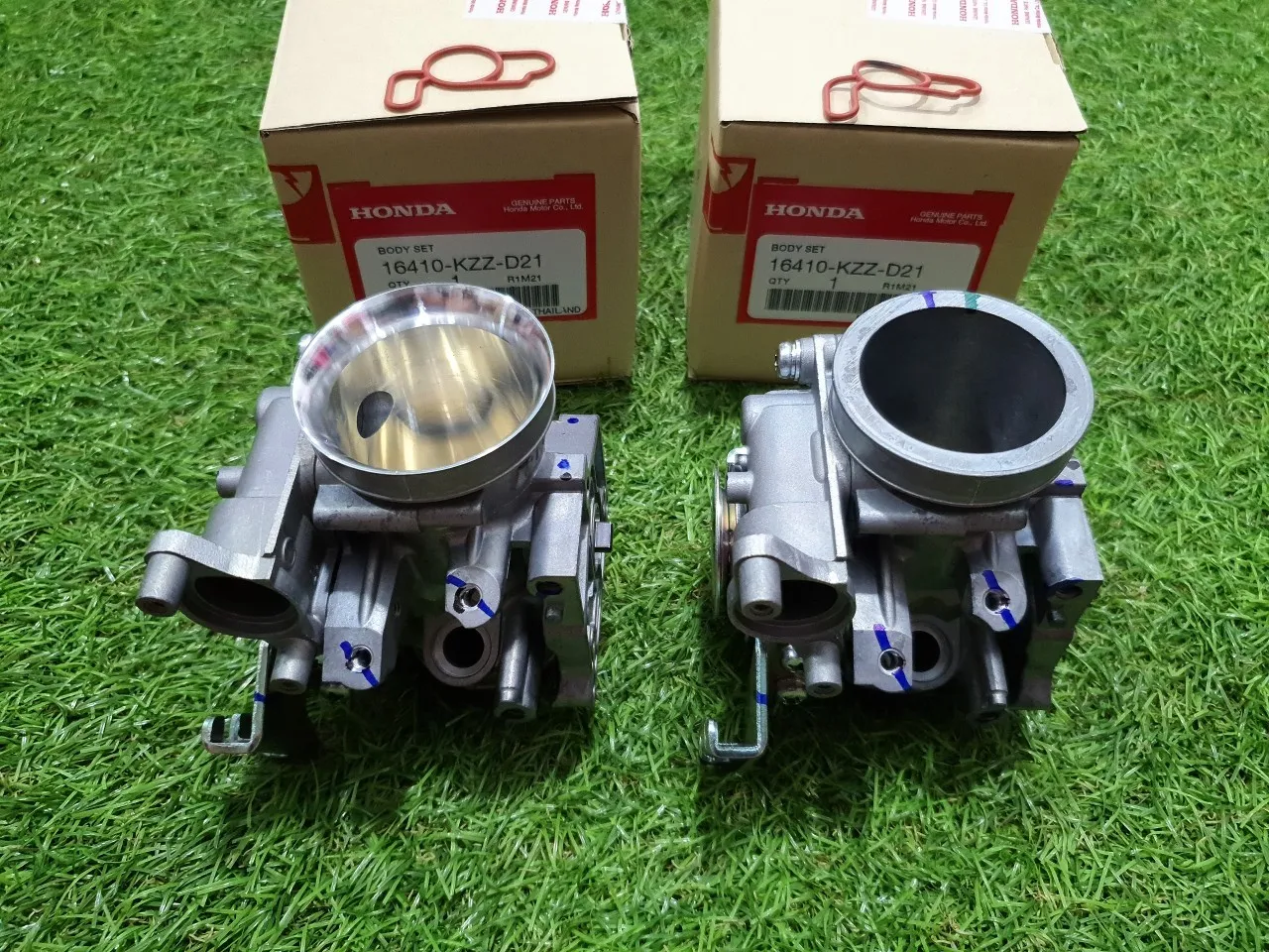 เรือนลิ้นเร่งเดิมแท้CRF-250ขนาดใบ38/16410-KZZ-D21 เรือนลิ้นเร่ง CBR / CRF 250 เดิม/ล้วงปากเงา ...