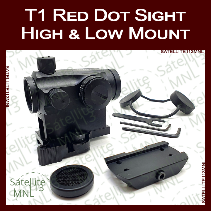 T1 Red Dot Sight (with High & Low Mount) | Lazada PH
