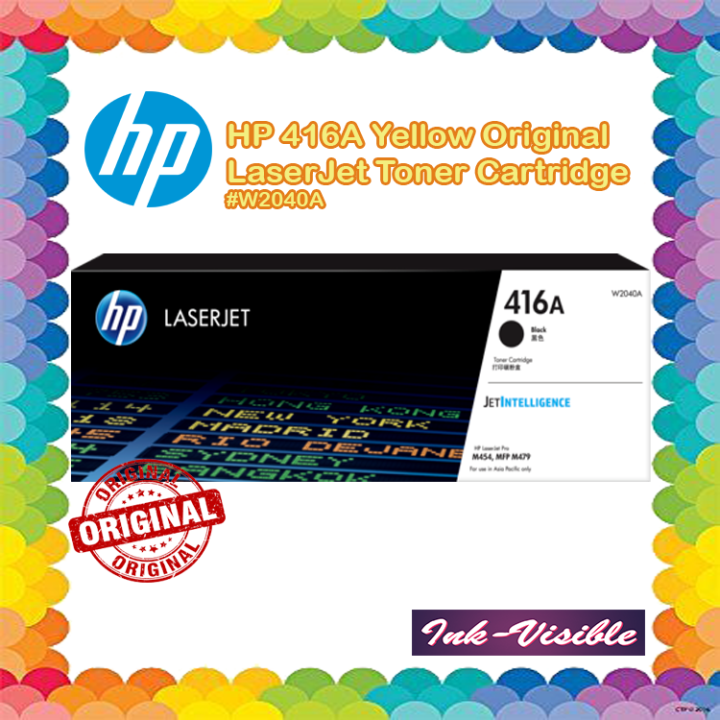 HP 416A Black Original LaserJet Toner Cartridge #W2040A | Lazada PH