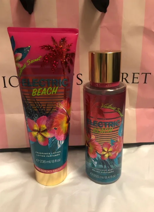 Victorias Secret Electric Beach Mist And Lotion Bundle Set Lazada Ph