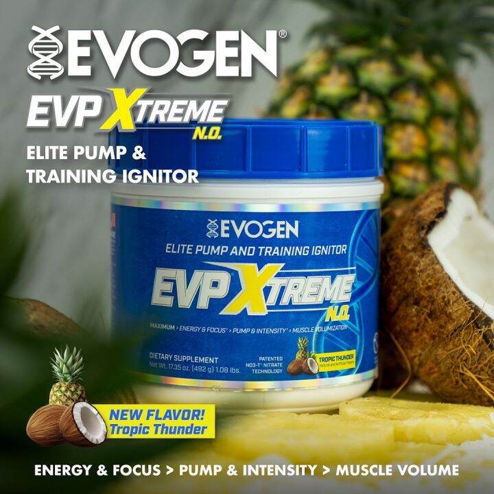 Evogen EVP Xtreme N.O. Preworkout ( International version )| Pump ...
