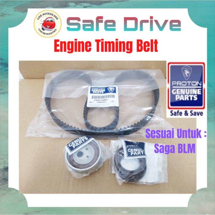 LA009 Proton Saga BLM Genuine Engine Timing Belt Belting PW898044 | Lazada
