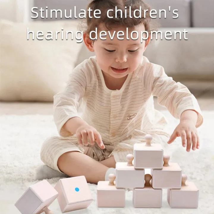 Montessori Knobbed Sound Cubes | Lazada PH