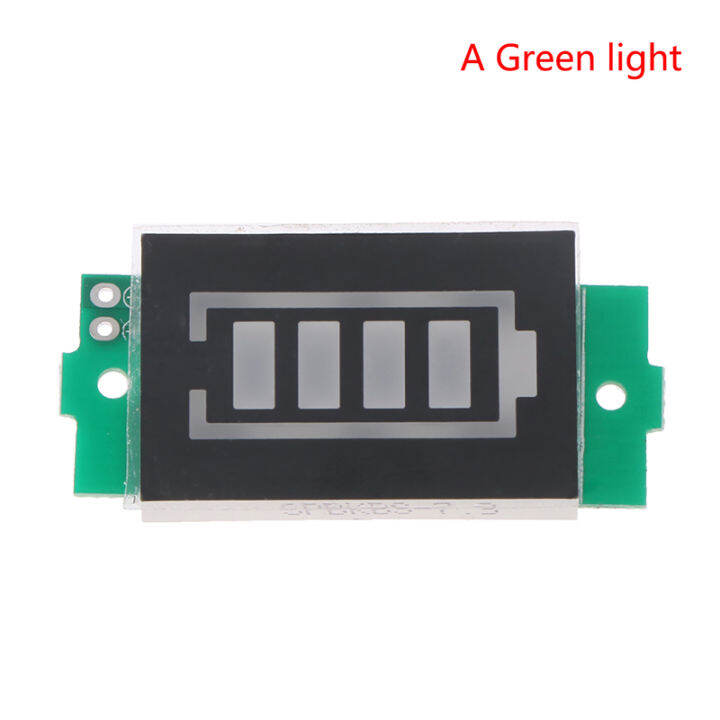 Renk 1S-8S 3-34V Lithium Battery Capacity Indicator Module Battery ...