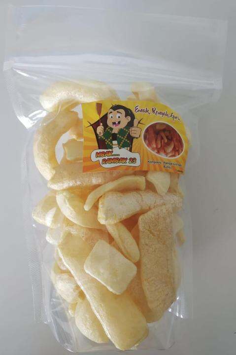 Rambak Sapi Ori Standing Pouch 90gr / Rambak Sapi / Rambak / Camilan ...