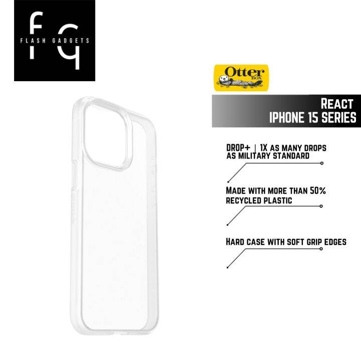 Otterbox React Series Case For Apple iPhone 15 Pro | iPhone 15 Pro Max | iPhone 14 Plus | iPhone ...