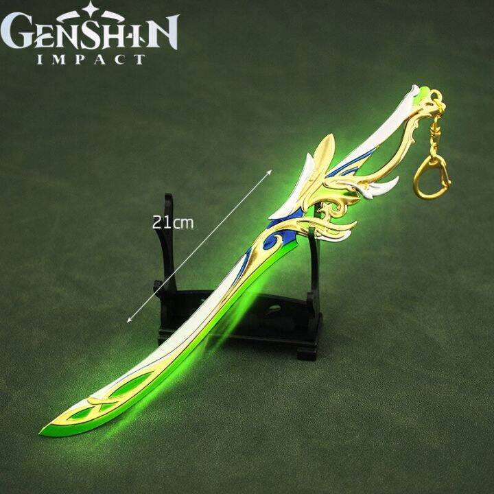 Genshin Impact Light Of Foliar Incision Game Peripheral Weapon Model ...