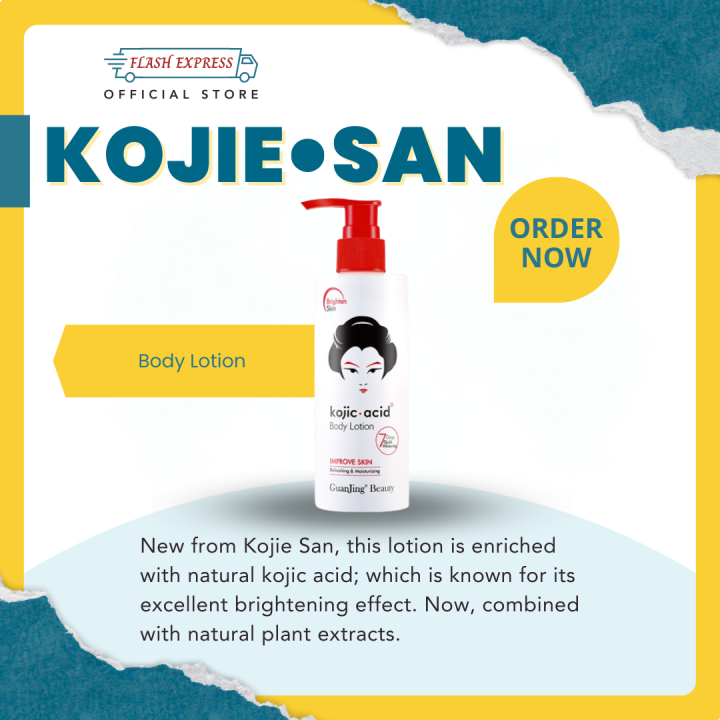 (ORIGINAL) Kojic Acid Body Lotion Removes Melanin Refreshing Whitening Body Lotion Moisturizing ...