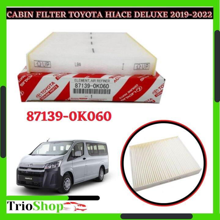 87139-0K060 Cabin Filter Toyota HiAce / Alphard 2016-Up | Lazada PH