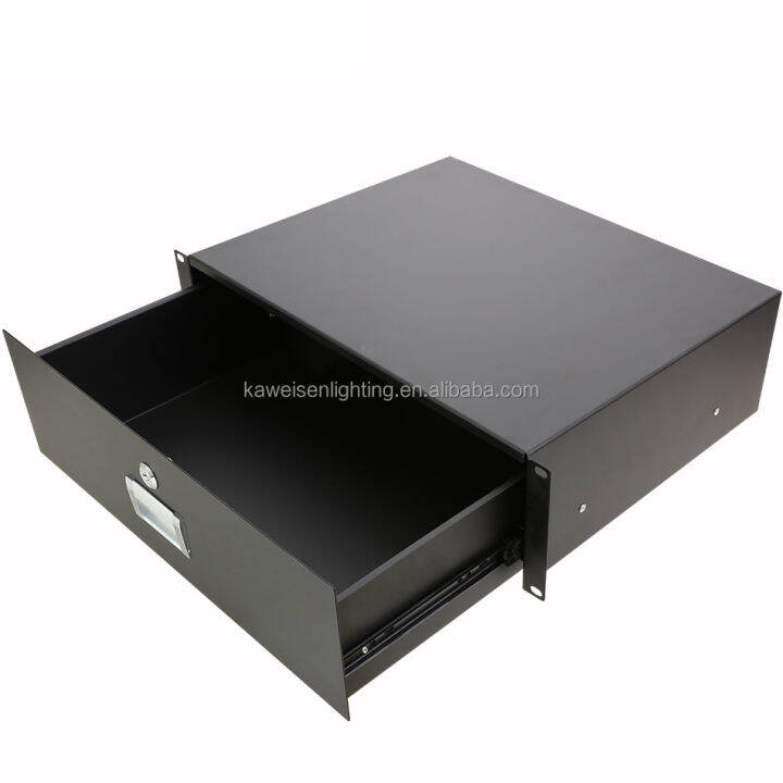 SPCC quality amplifier rack metal sliding rack drawer 3U data center ...