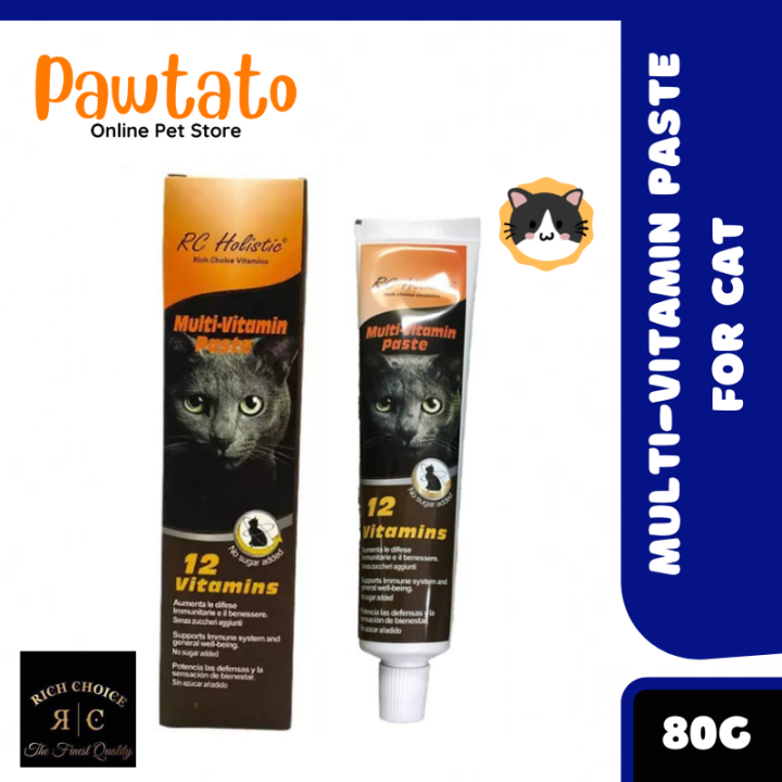 Rich Choice RC Holistic Multi-vitamin Paste (Cat) Multivitamin 80G ...