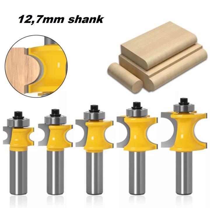 Mata Profil Router Molding Bullnose Setengah Lingkaran shank 1/2 ...