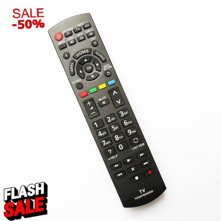 รีโมทใช้กับพานาโซนิค เวียร์ร่า * ปุ่มตรงกลาง APPS , HOME , GUIDE *รหัส ...