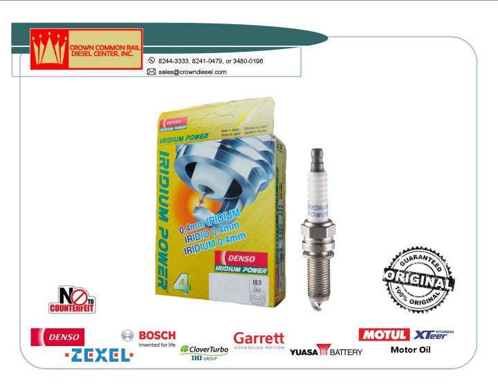 Original DENSO IRIDIUM Spark Plug IW16 / IW20 (4's) Set | Lazada PH