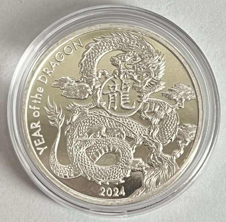 2024 Silver 1 oz Asahi Lunar Dragon Round | Lazada PH