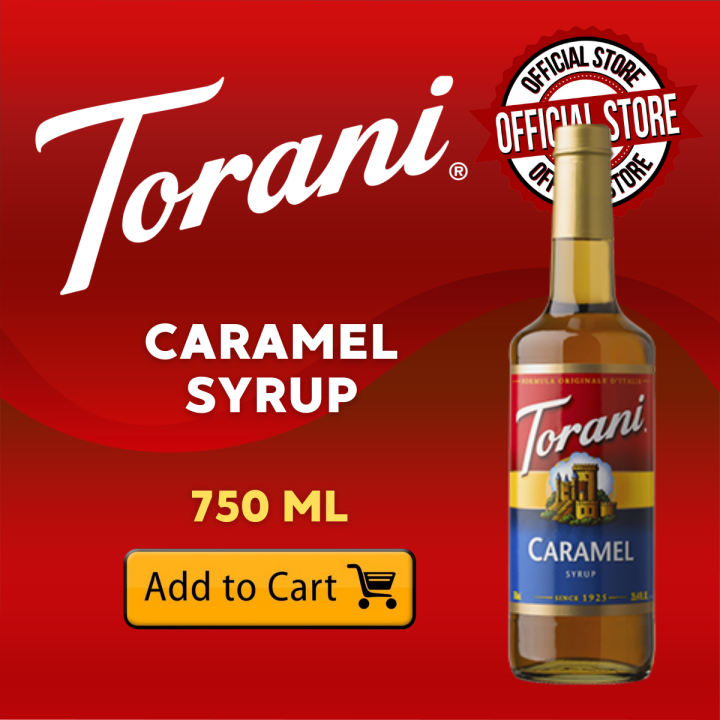 Torani Caramel Syrup 750 mL | Lazada PH