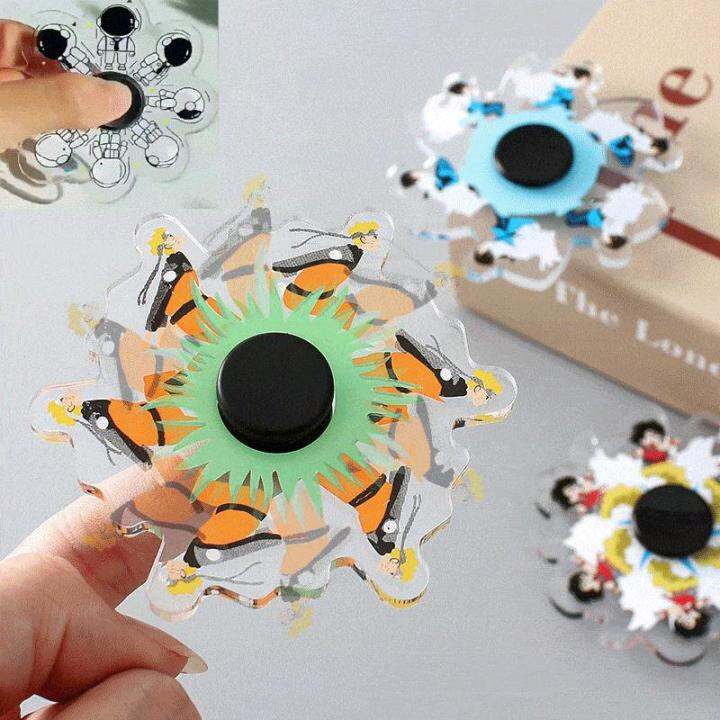 Fidget Hand Spinner Gyro Anti Stress Cartoons Animal Animation Running ...