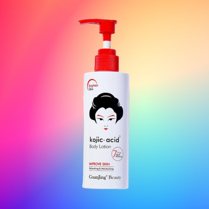 kojic body lotion 7 days quick whitening Kojic Acid Body Lotion with Collagen Moisturizing ...