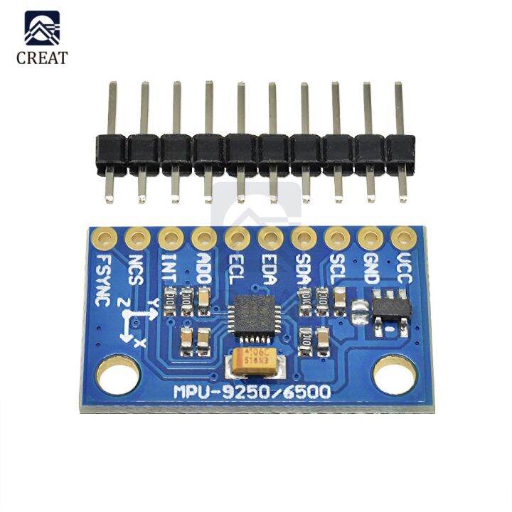 Mpu9250 9 Axis 9 Dof 16 Bit Gyroscope Acceleration Magnetic Sensor