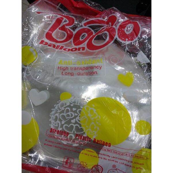 Balon pvc transparan 36 inch ecer | Lazada Indonesia