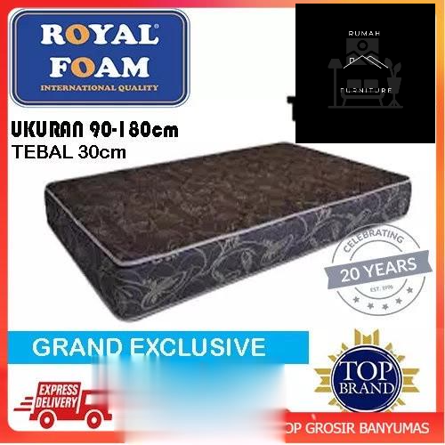 Kasur busa Royal Grand Exclusive royal foam ukuran 120-180 tebal 30cm ...