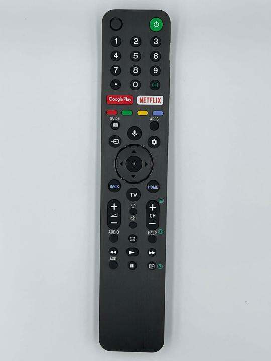 รีโมททีวี Sony รุ่น RMF-TX500P รองรับคำสั่งเสียง มีคำสั่ง Google Play/Netflix | Lazada.co.th