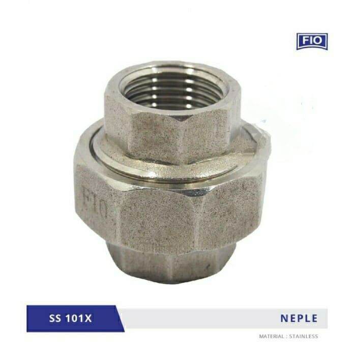 Watermur 1/2inch Stainless304 - Water mur fitting sambung kran X4 101X ...