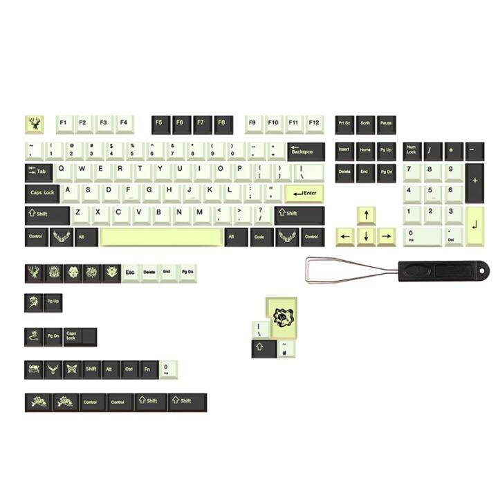 136 Key Cherry Profile PBT Keycaps Custom Keycap for Mechanical Gaming ...