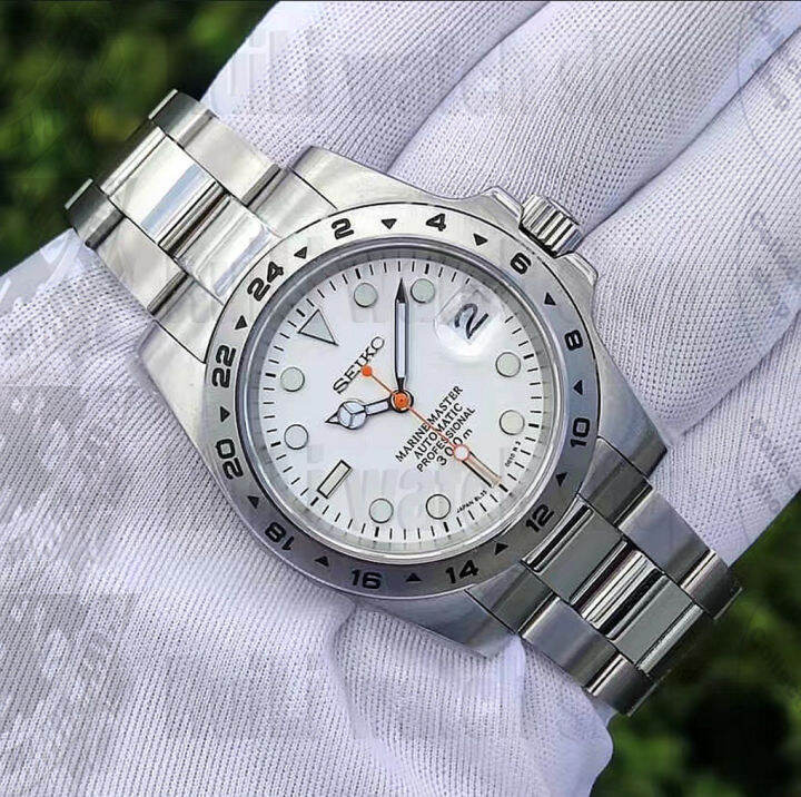 Modified men's watch 39MM steel sapphire glass NH35/36/4R automatic ...