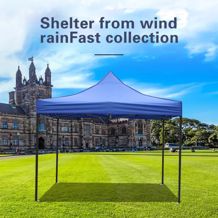 tent eec ( 3X3m ) Retractable Tent Complete Set Heavy Duty Thick Nylon ...