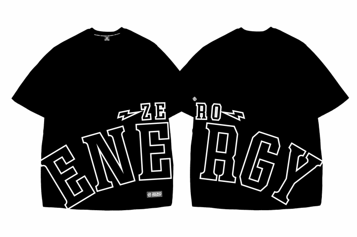 ZERO ENERGY - LOGO SERIES "ZSIDE" T-SHIRT (BLACK) | Lazada PH