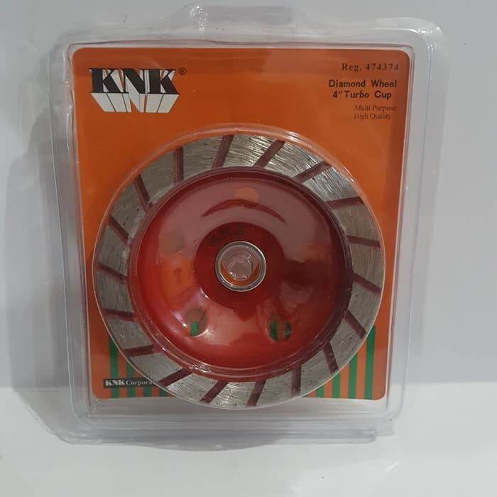 KNK Diamond Wheel Cup 4" Turbo mata gerinda mangkok 4 inci | Lazada ...