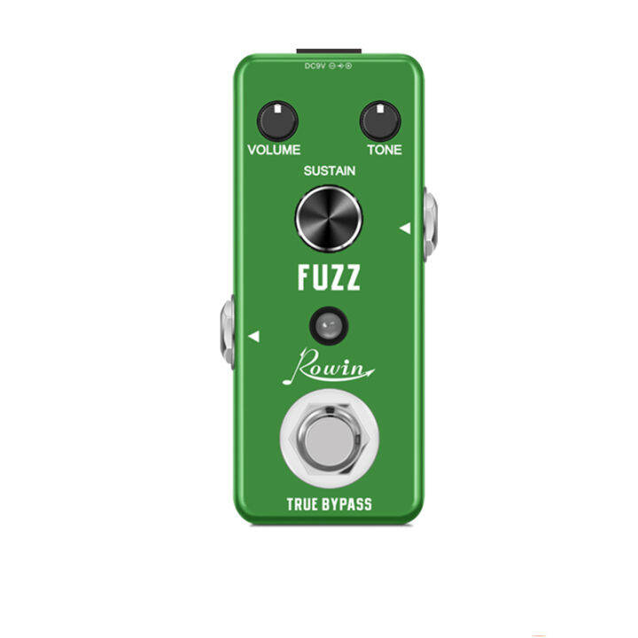 Rowin True Bypass og Fuzz Electronic Guitar Effect Pedal With Factory ...