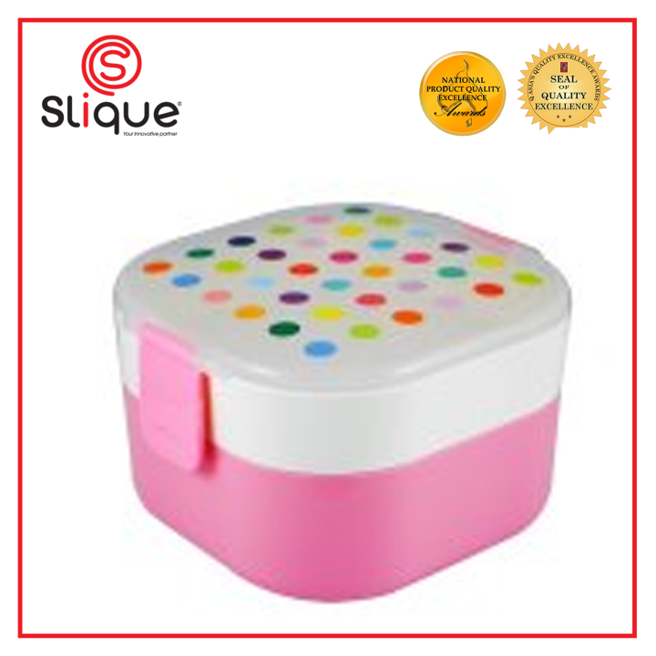 SLIQUE Premium Lunch Box for Adult & Kids, Bento Box, School Lunch Box ...