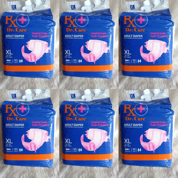 Adult Diaper Tape Xl 6packs 10pcs Per Pack Lazada Ph